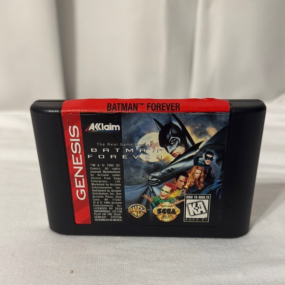 Genesis | Video Games & Consoles | Batman Forever Sega Genesis 995 Cart ...